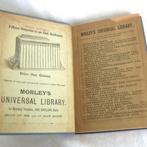 Antique Book: burlesque Plays and Poems Morley's Universal Library 27 ...