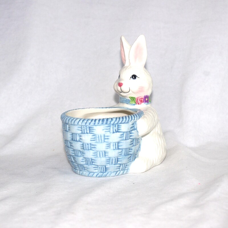 Rabbit Planter - Etsy