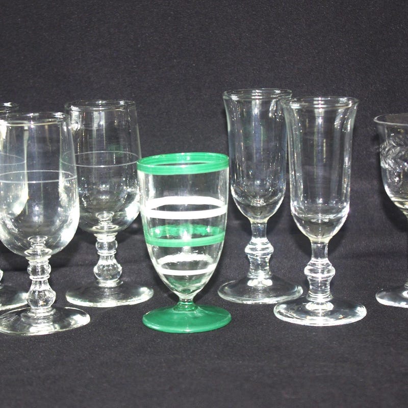 Vintage Etched Cordial - Etsy