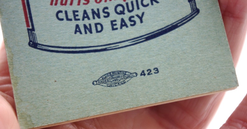 Vintage Advertising Notebook / Note Pad: Kitchen Klenzer - Etsy