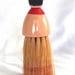 Vintage Clothes / Clothing Brush: Figural Lady in Pink, Painted Wood ...