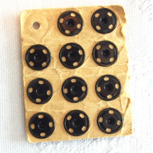 Vintage Sewing Notions: 1930s Snaps - Starsnap Eversnap Liberty Great ...