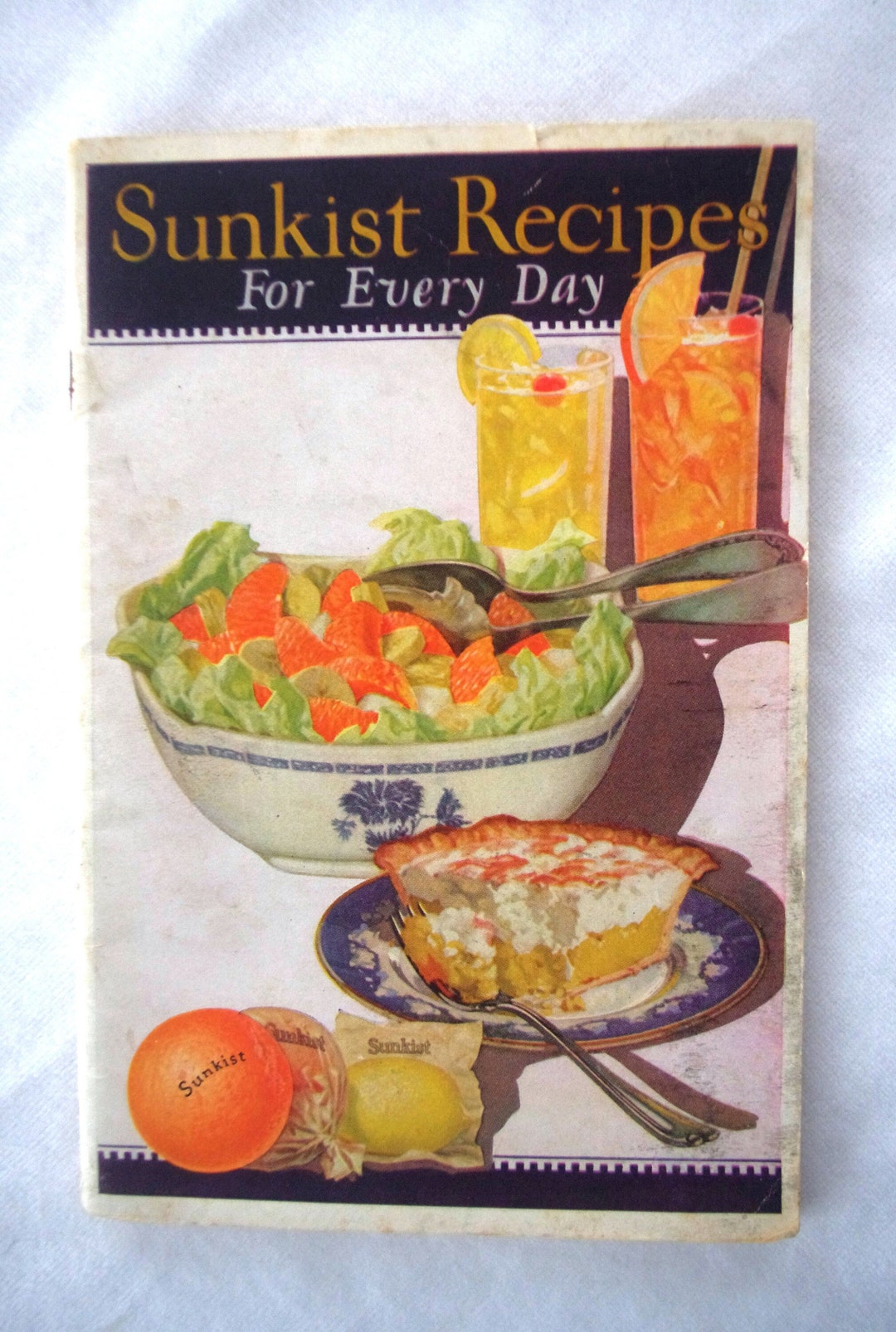 Vintage Advertising Cookbook Booklet: Sunkist Recipes for Every Day ...