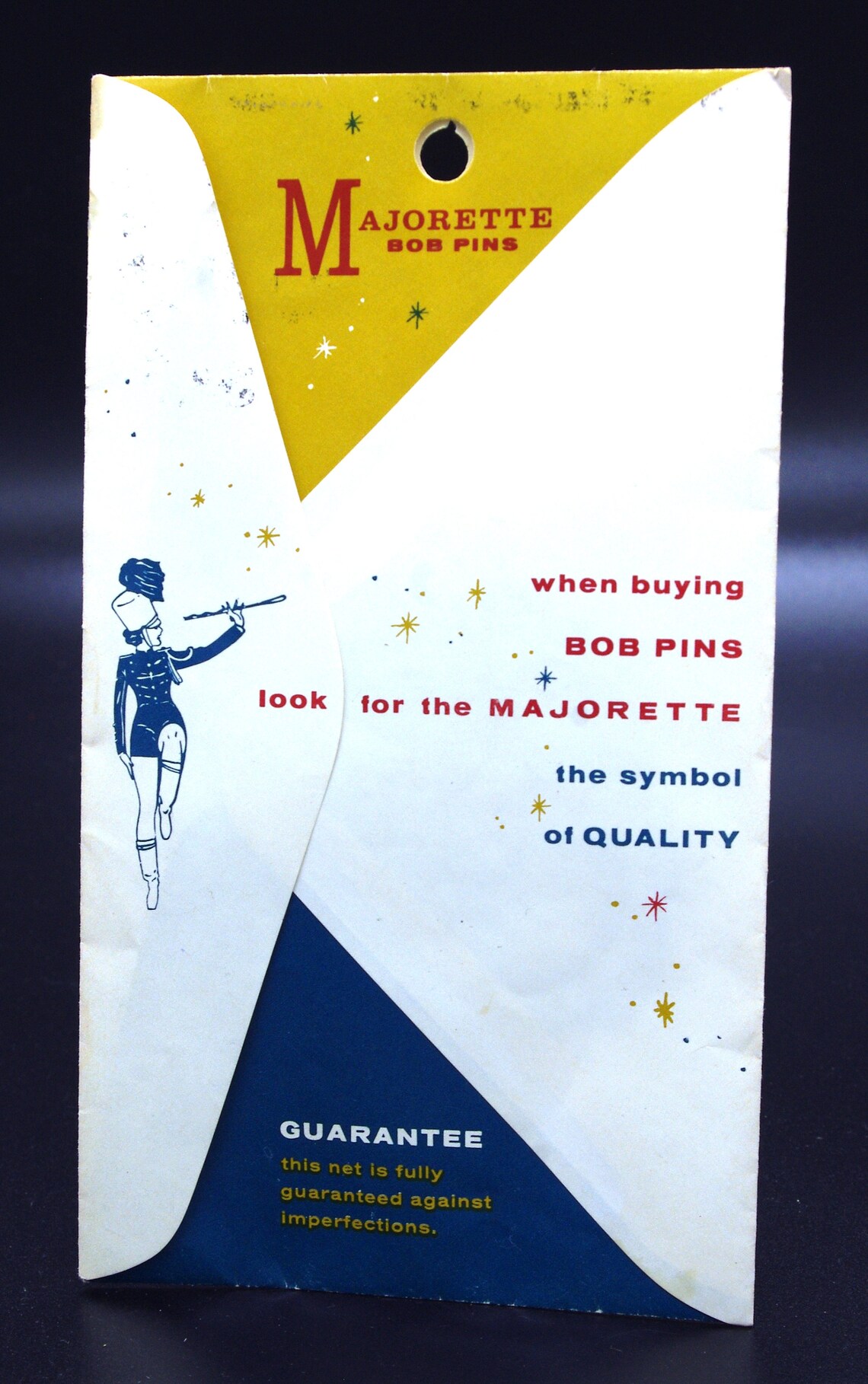 3 Vintage Nylon Hair Nets: 1950s "majorette" Great Graphics, Scolding ...