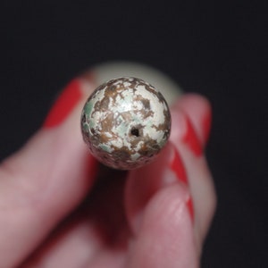 Wooden / Wood Sock Darner / Darning Egg: Striped, White, Green, Red ...