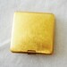 Vintage Powder Compact: Avon Gold "imperial Jewel" Brushed Gold ...