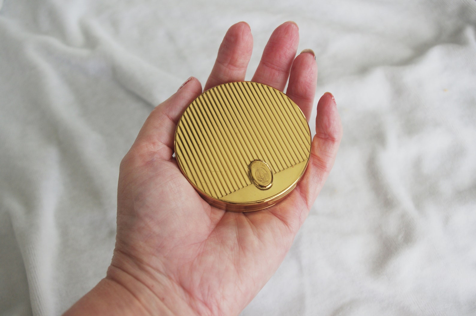 Vintage Powder Compact: coty French Flair Powder - Etsy