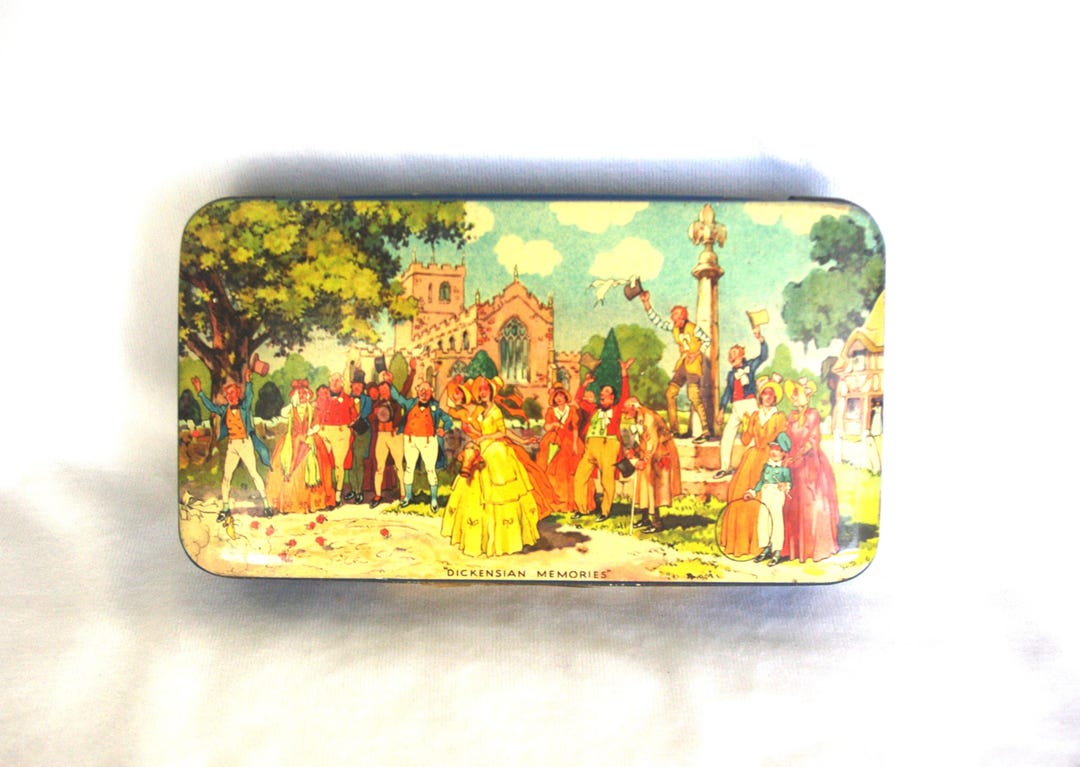 Vintage Candy Tin: "dickensian Memories" M. A. Craven & Sons Ltd ...