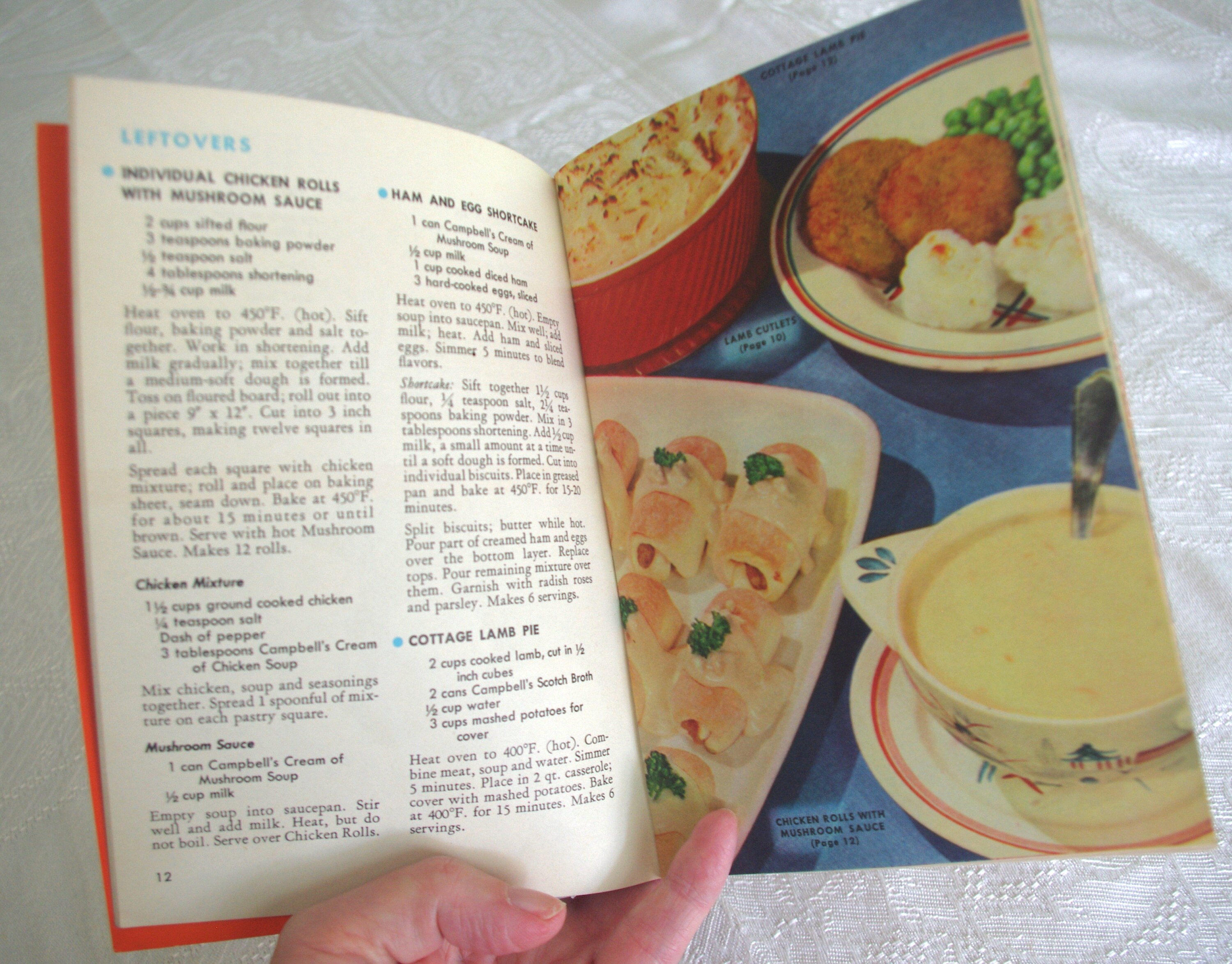 Vintage Advertising Cookbook / Booklet: 1950s "easy Ways to Good Meals ...