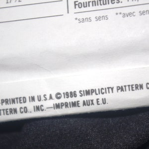 Vintage UNUSED 1986 Simplicity Pattern #7531: Boys' & Girls' Easy-to ...