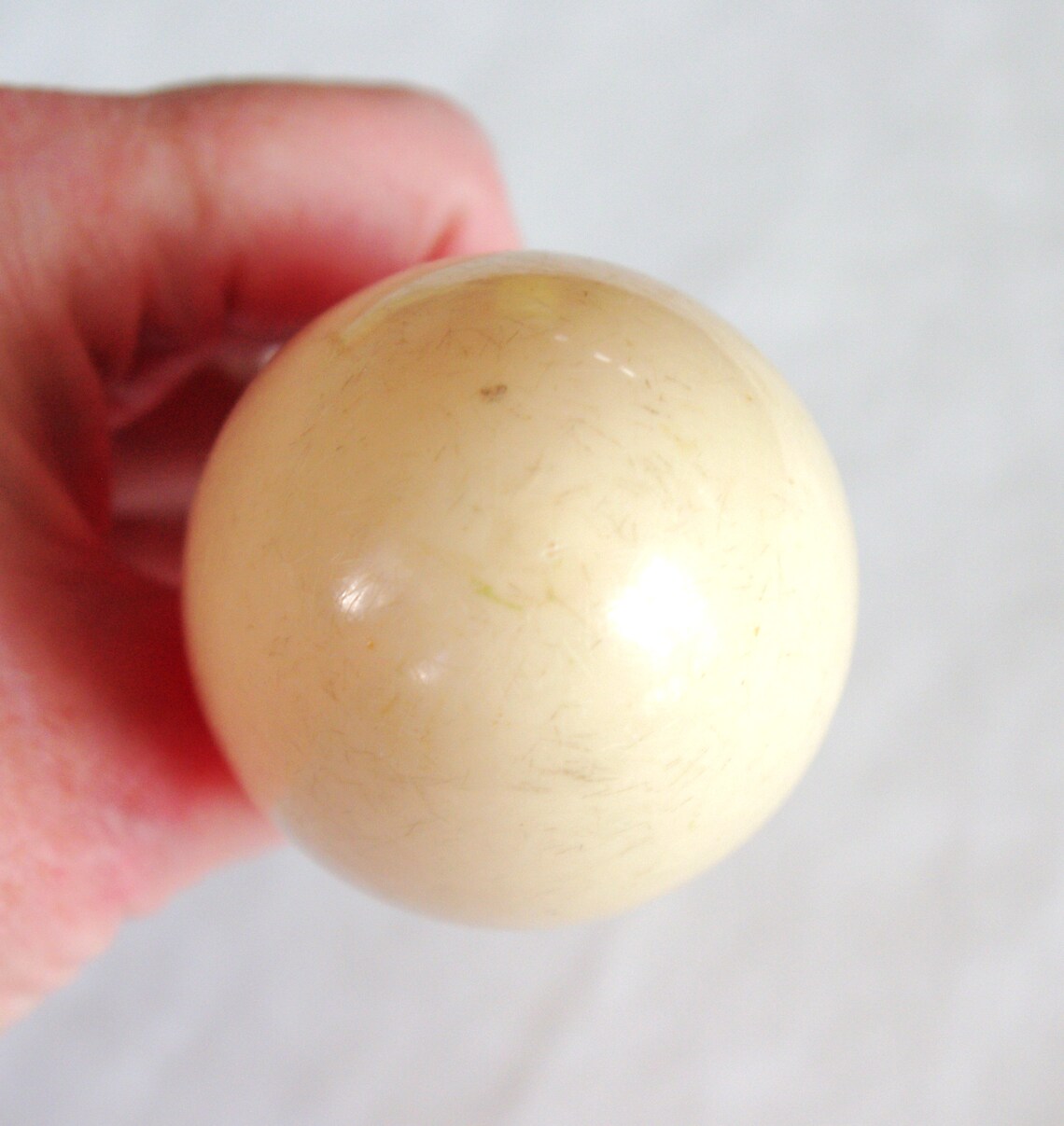 Hard Plastic / Celluloid Sock Darner Darning Egg Red & White - Etsy