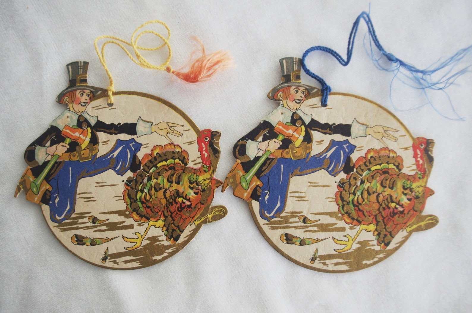 CHOICE Vintage Art Deco Bridge Tally / Score Card: Pilgrim - Etsy