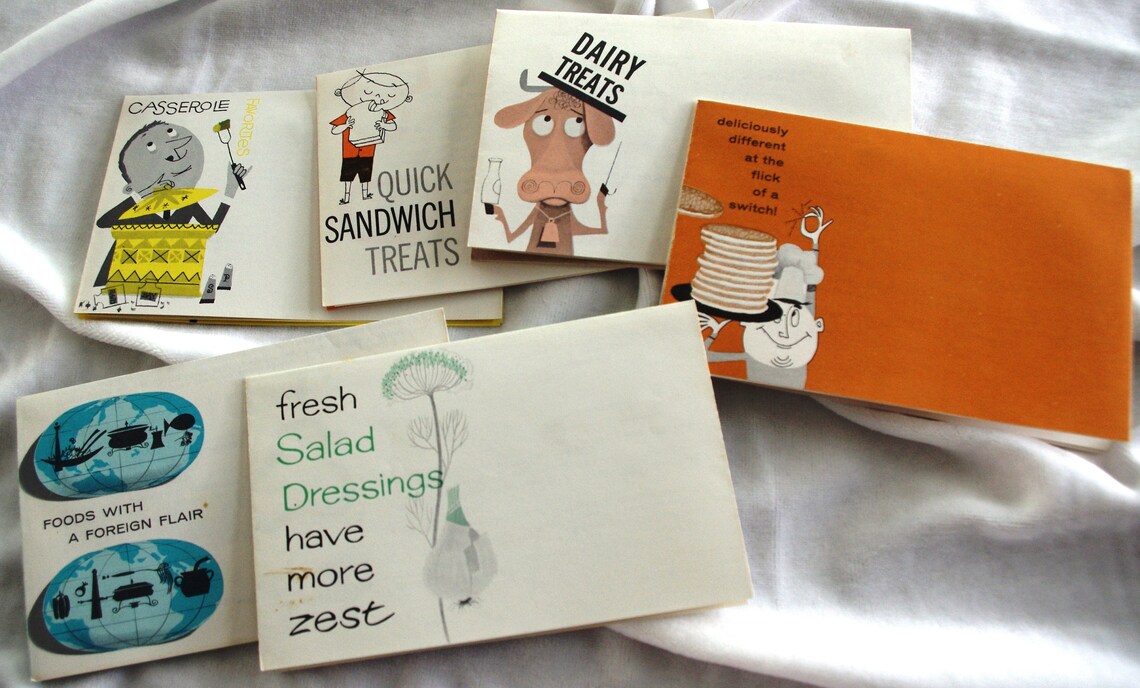 Vintage Advertising Cookbooks / Cook Books / Booklets: | Etsy