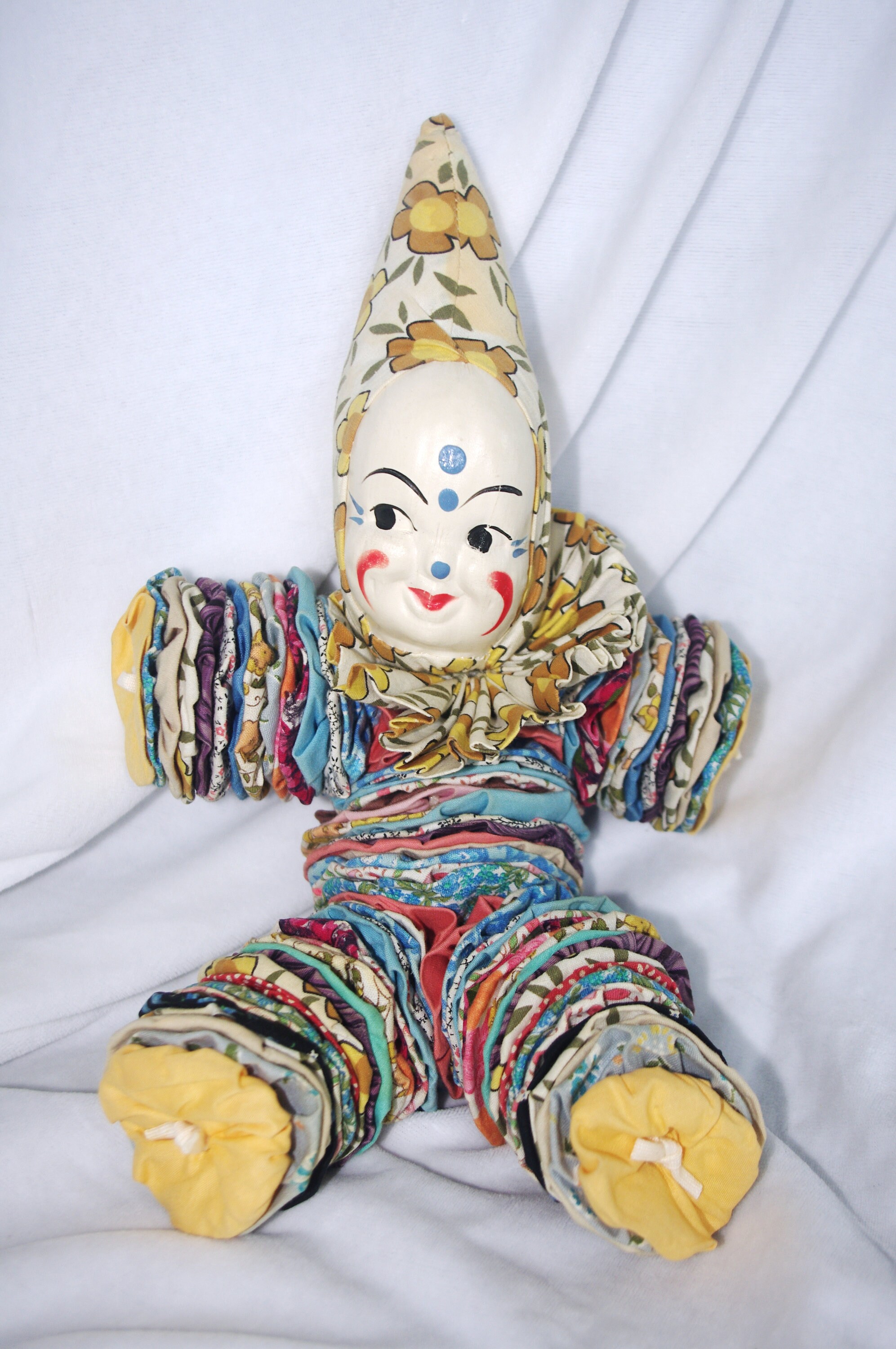 Vintage Stuffed Clowns 1960s