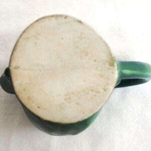 Vintage Figural Creamer / Small Pitcher: Court Jester / Fool, Green - Etsy