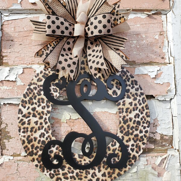 Leopard Print Wreath - Etsy