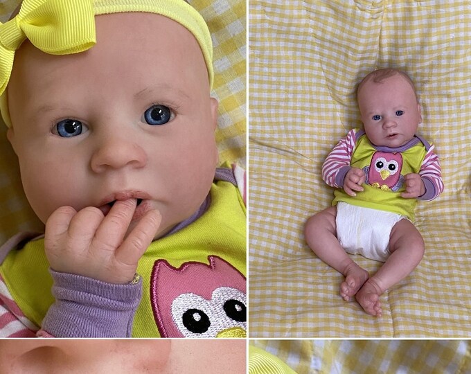 Open Mouth Reborn, Realborn Kelsey Awake, Reborn Preemie, Holds Full ...
