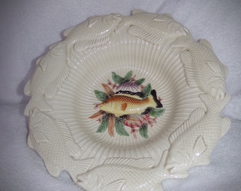 Porcelain fish plate | Etsy