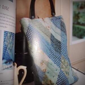 Quilted Bag Patterns Book / 25 Patterns of Bags and Totes / Quilted ...