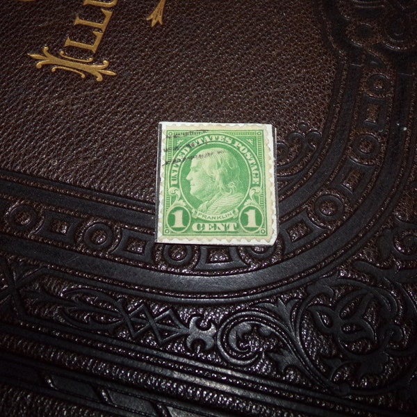 Ben Franklin Stamp - Etsy