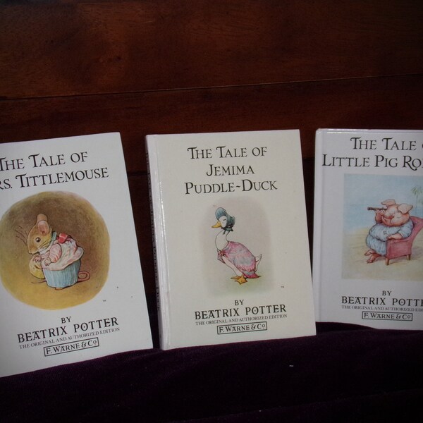 Beatrix Potter Books - Etsy