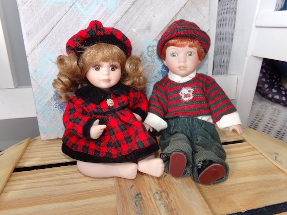 Brother & Sister Doll / Irish Dolls / Mcfield Porcelain | Etsy