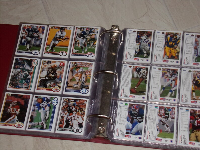 Vintage Football Complete Collection Trading Cards / 1991 - Etsy