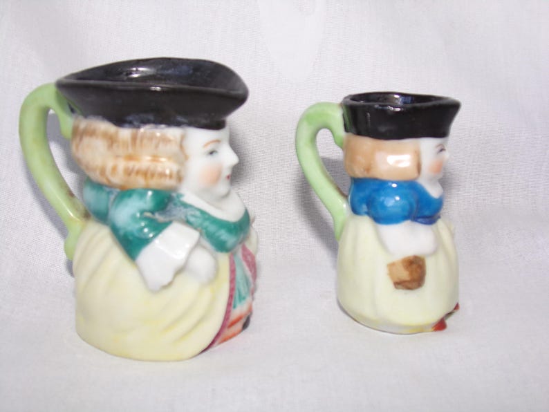 Vintage Tobys Jugs / Duches Mini Toby Jugs / Old Occupied Japan Toby ...