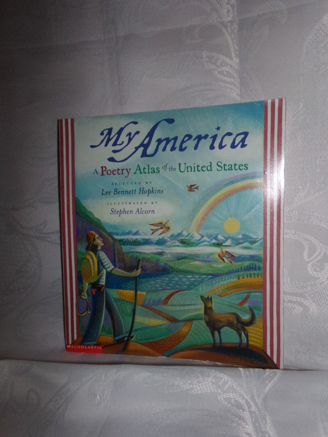 Vintage Book / My America Poetry Atlas / Poems of the States in America ...