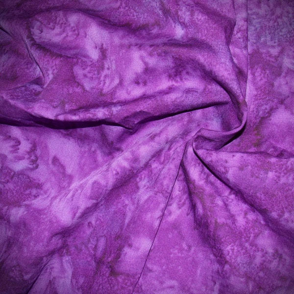 Purple Batik Fabric - Etsy