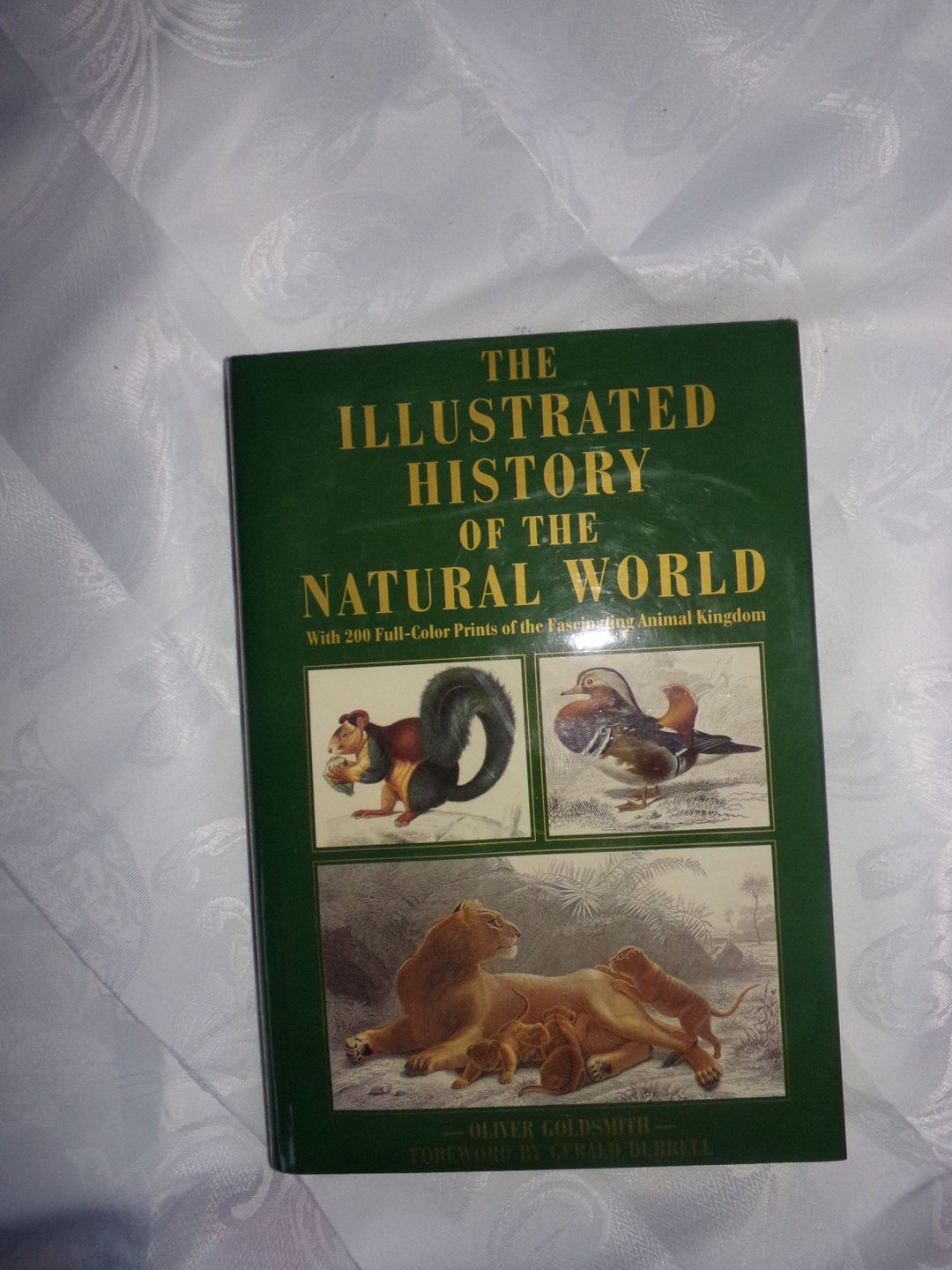 Old Natural World Book / Illustrated Natural World Book / Oliver ...