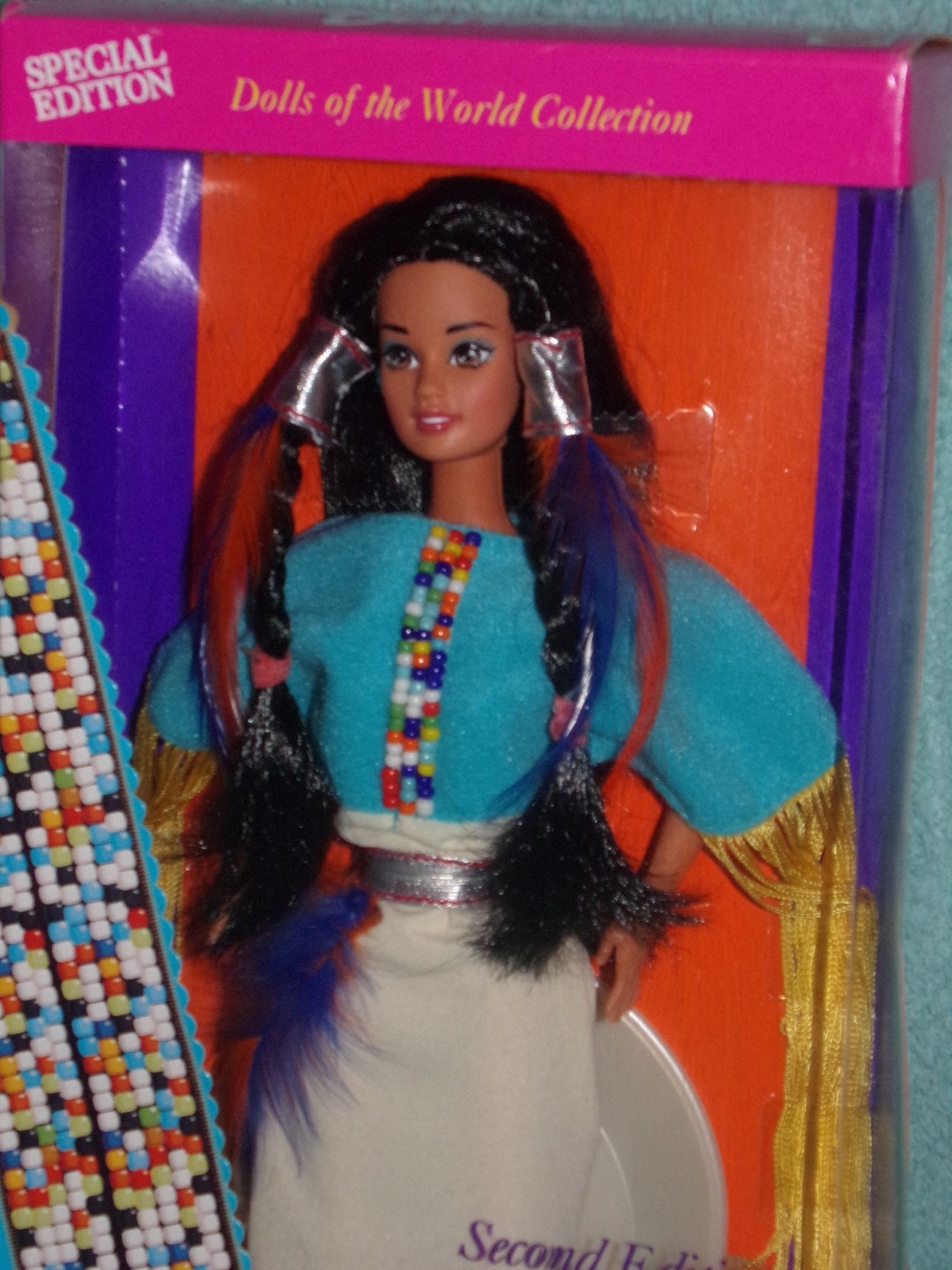 Vintage Barbie / Special Edition Native American Barbie / Dolls of the ...