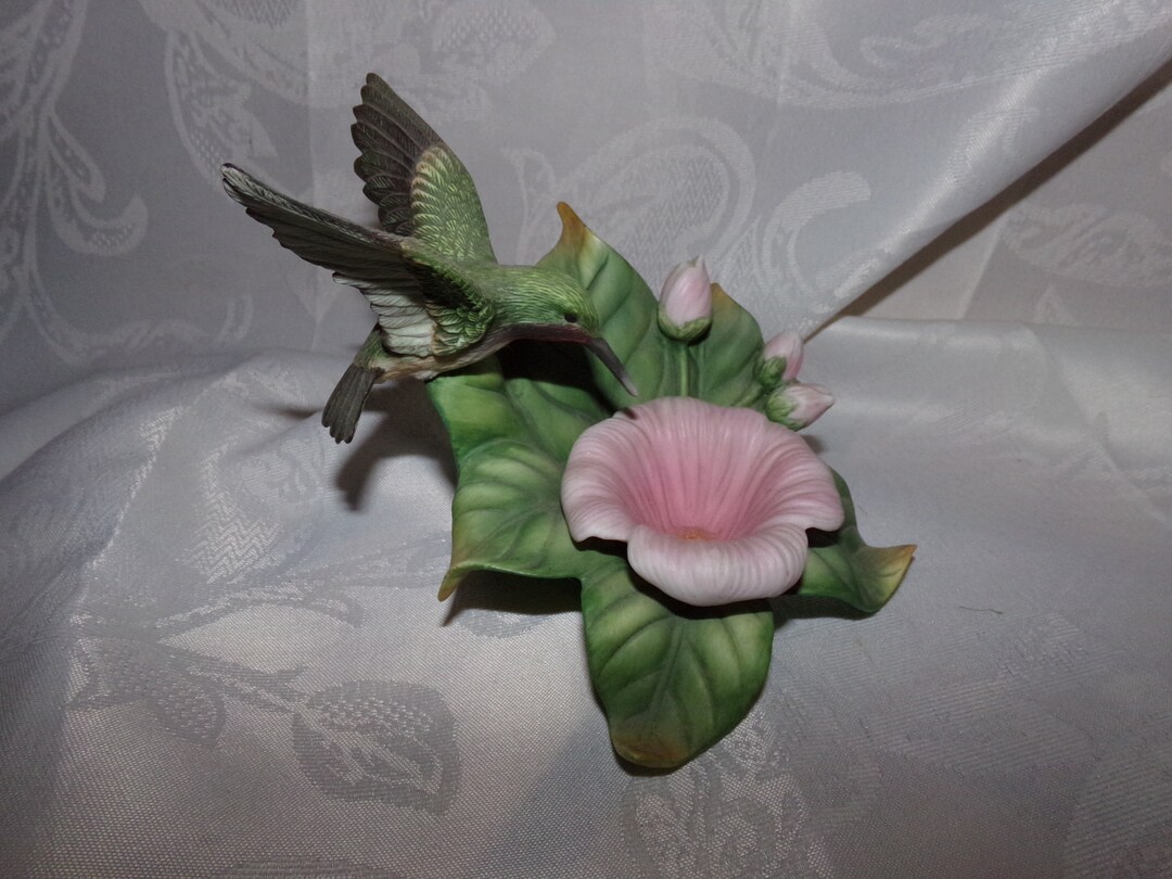 Vintage Spring Gifts / Morning Glory and Hummingbird / Easter Gifts ...