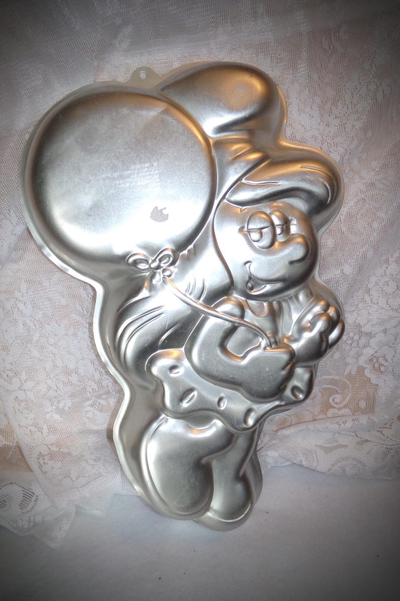 Vintage Wilton Cake Pans / Smurfette Cake Pan / Character Cake Pans ...