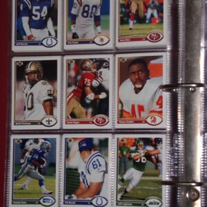 Vintage Football Complete Collection Trading Cards / 1991 Upper Deck ...