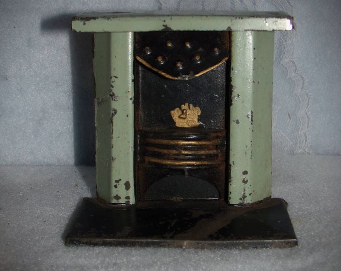 Antique German Miniature Fireplace. Vintage Doll House - Etsy