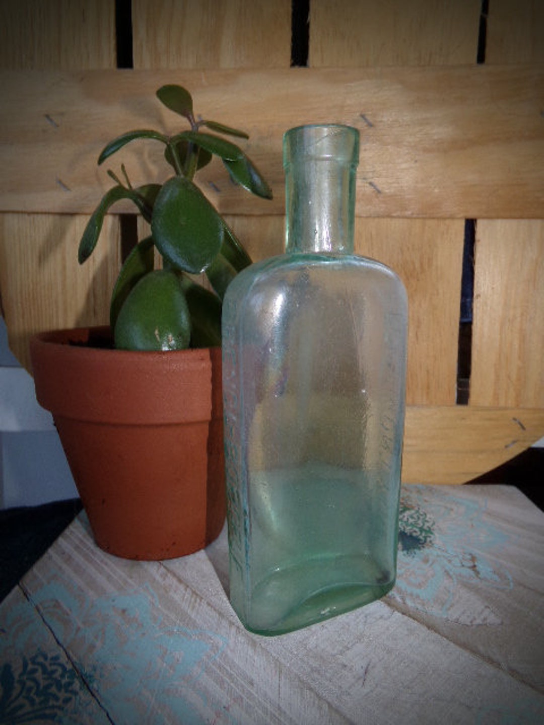 Rare French Medicine Bottle / 1890 Phenol Boboeuf / Beautiful Display ...