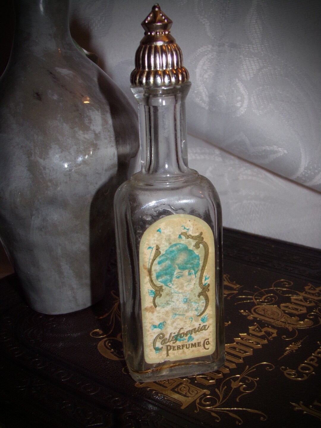 Rare Avon Perfume Bottle / 90th Anniversary Keepsake Bottle / 1976 Avon ...