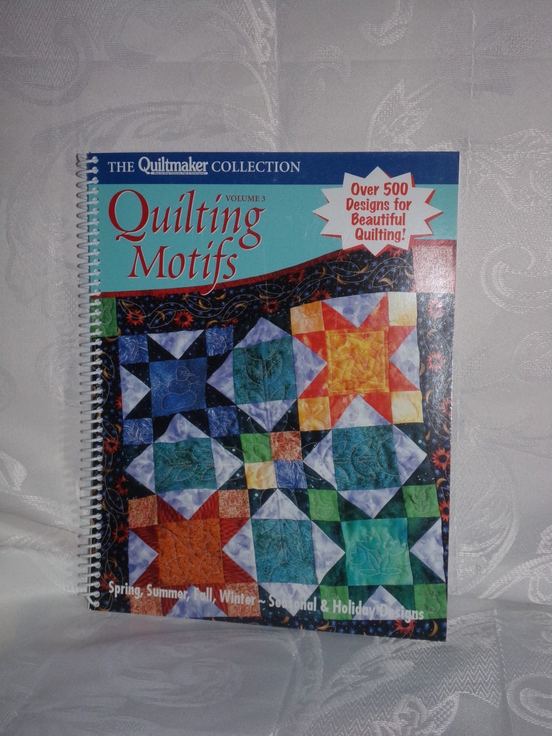 Vintage Quiltmaker Collection Pattern Book / Quilting Motifs Over 500 ...