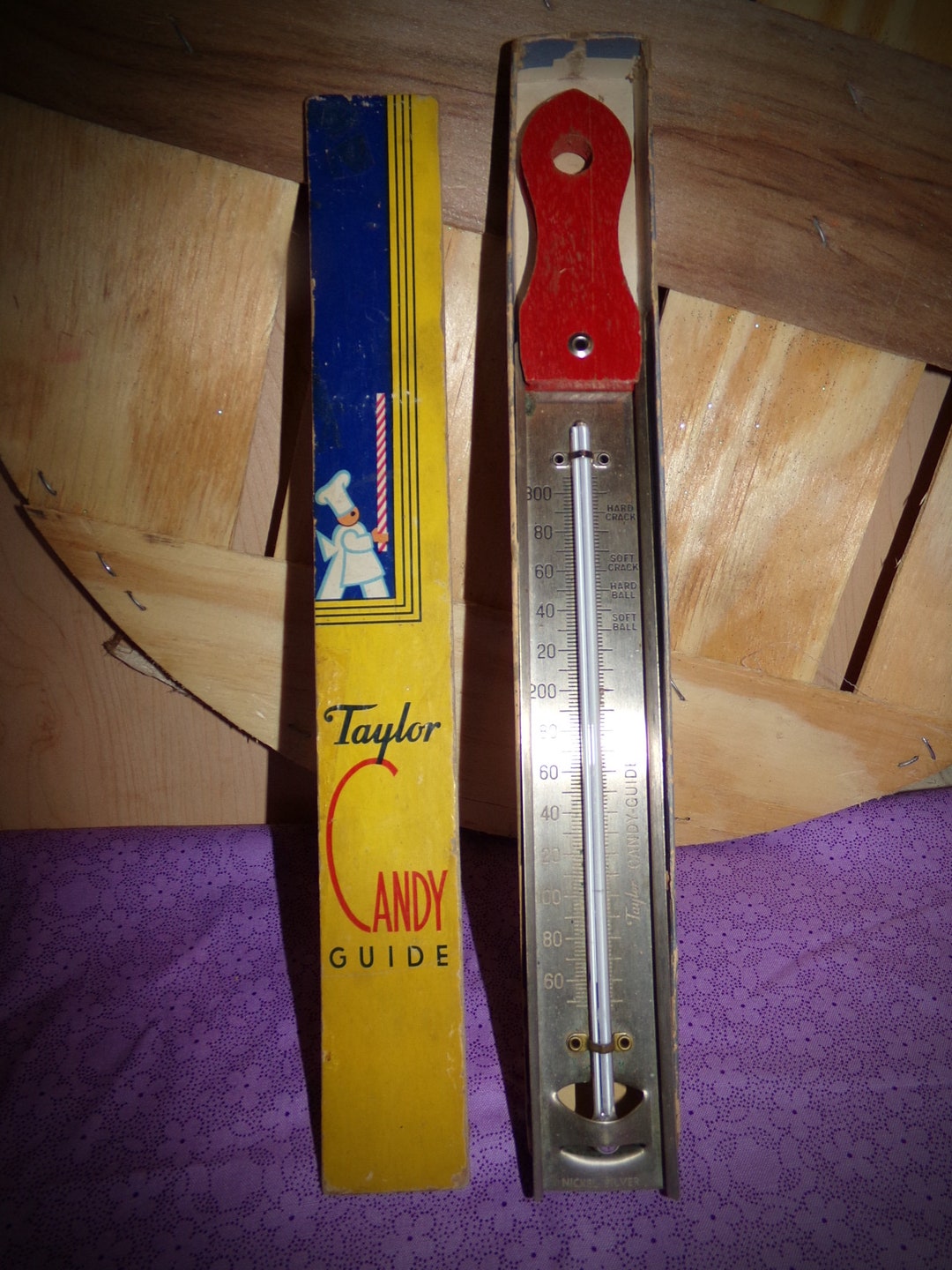 Vintage Candy Thermometer / Candy Making Thermometer / Candy Baker ...