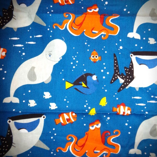 Finding Nemo Fabric - Etsy