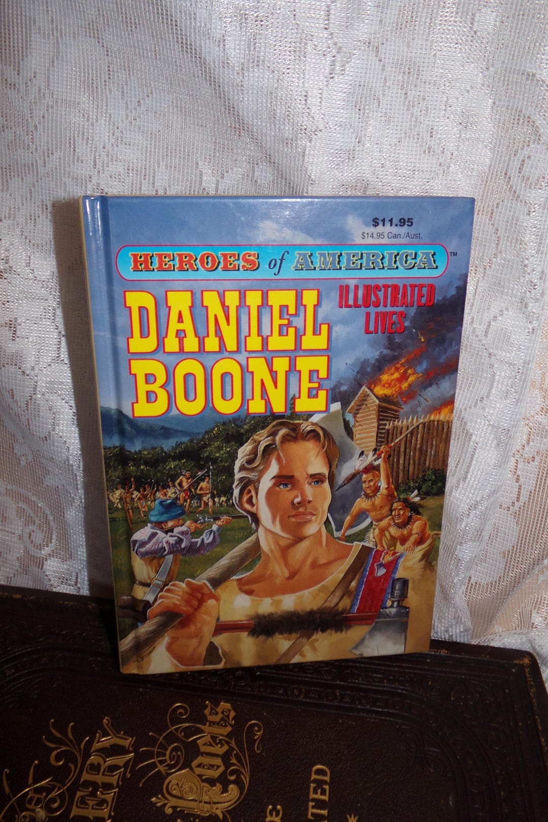 Vintage Children's Book / Daniel Boone Book / Heroes of America Book - Etsy