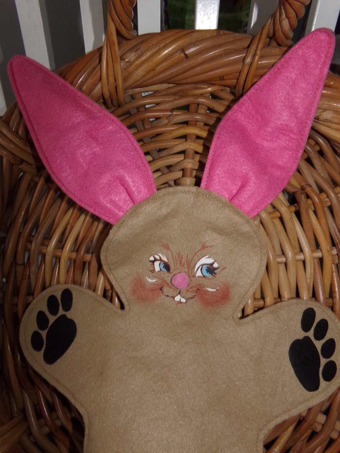 Vintage Annalee Doll Bunny Puppet / Paw Pals Bunny Puppet / Kids ...