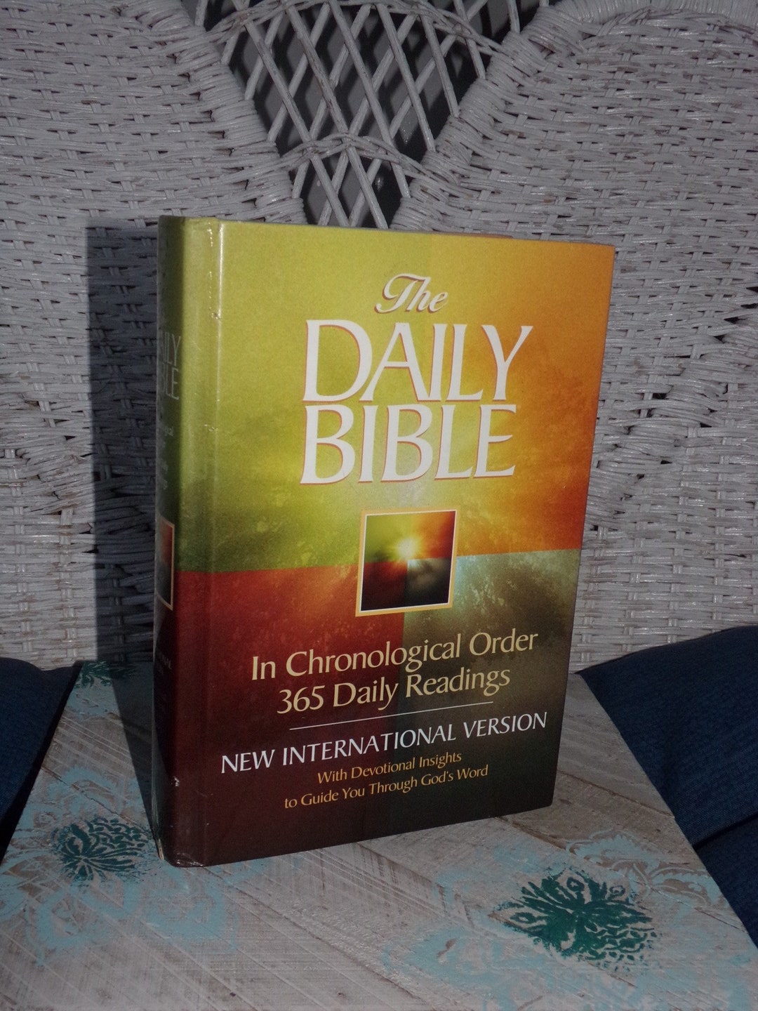 Vintage Daily Bible / Religious Readings Book / Chronological Order ...