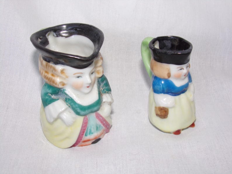 Vintage Tobys Jugs / Duches Mini Toby Jugs / Old Occupied Japan Toby ...