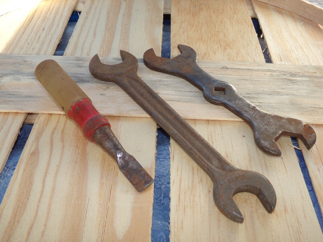 Vintage Tools .set of 3. Drop Forged Select Steel Tools. Vintage Wrench ...