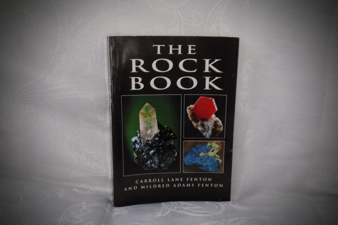 Vintage Book of Rocks / Geologist Reference Book of Rocks / Earths ...