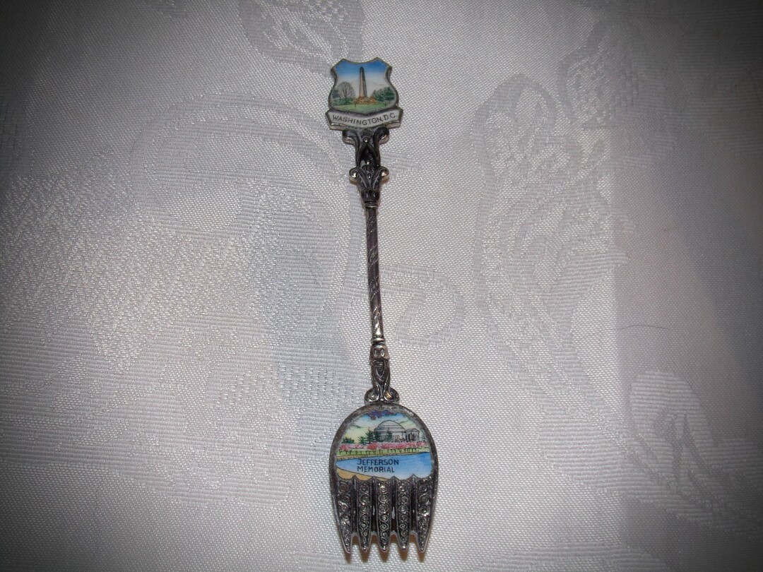 Vintage Washington DC Silver Plate Spoon / Collectible Washington DC ...