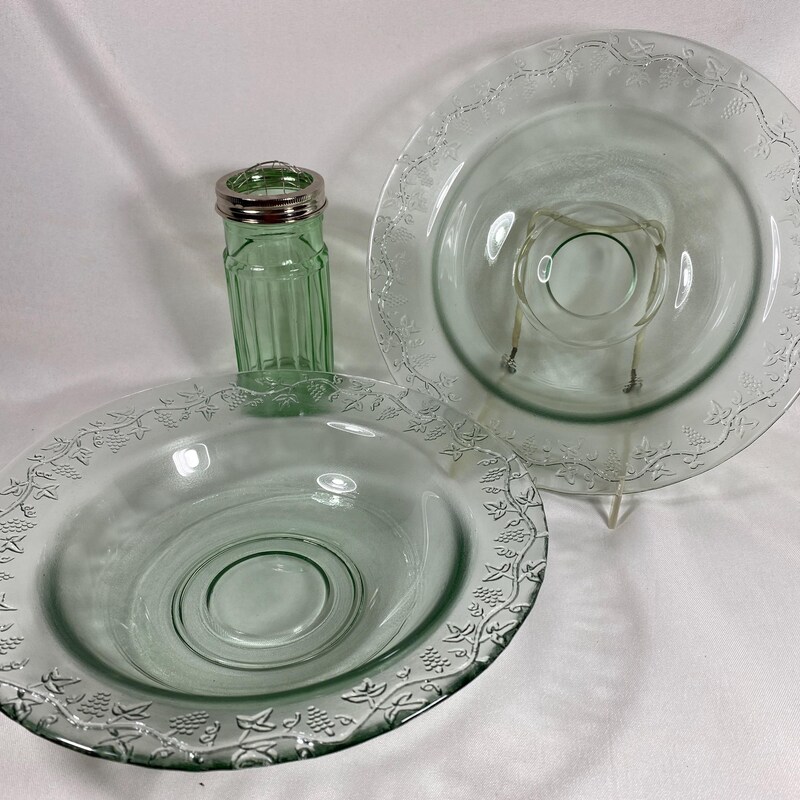 Pale Green Glass - Etsy