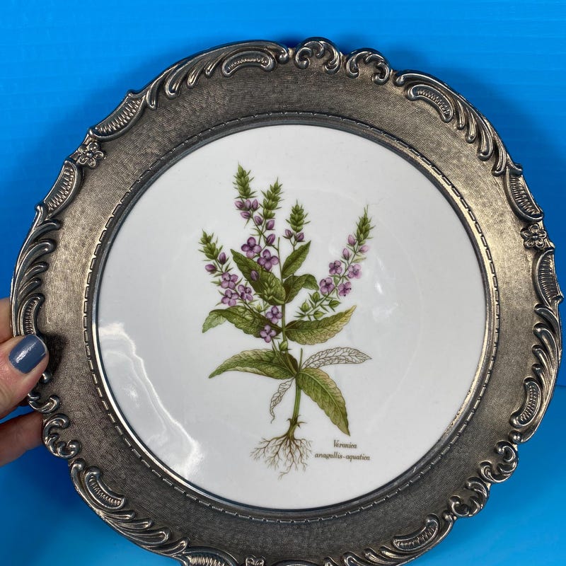 Botanical Plates - Etsy